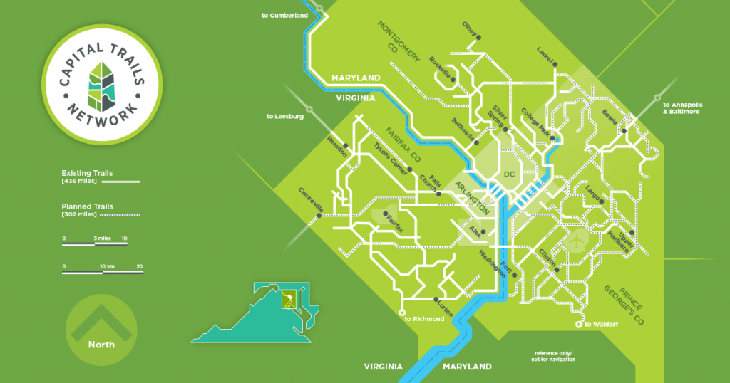 Visualizing the Region’s Trail Network Potential – Capital Trails Coalition